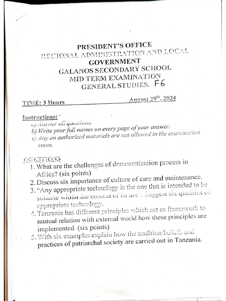 Mid Term | PDF