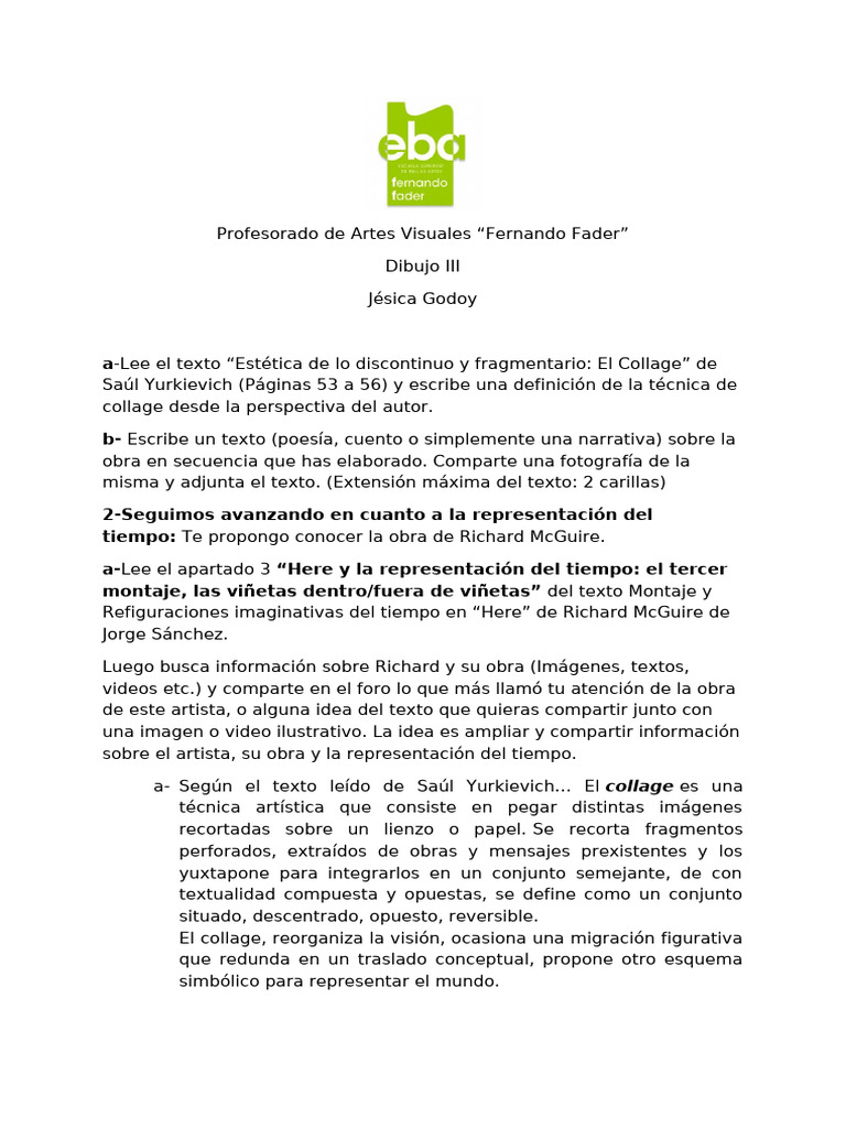 dibujo_III | PDF | Collage | Ritmo