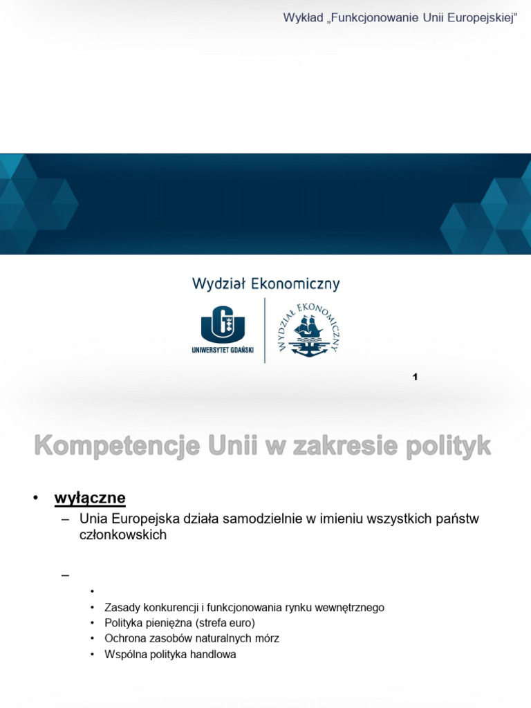 Przegląd Polityk UE - 2023 | PDF