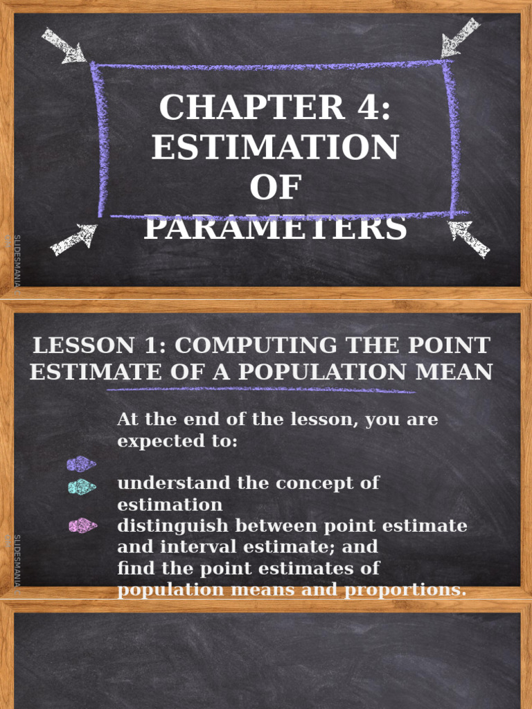 S1 - Computing The Point Estimate of A Population Mean | PDF ...