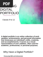 Instructions For Creating Your EPortfolio Using Google Sites | PDF
