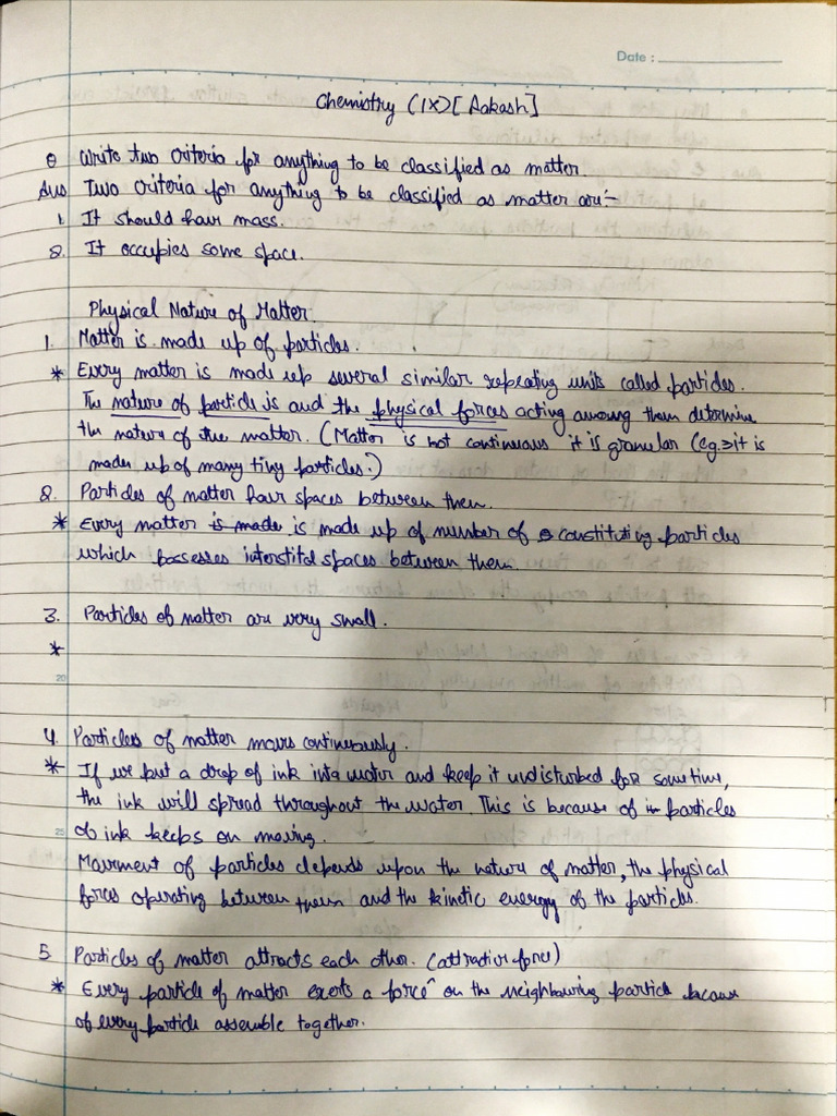 Chemistry Notes | PDF
