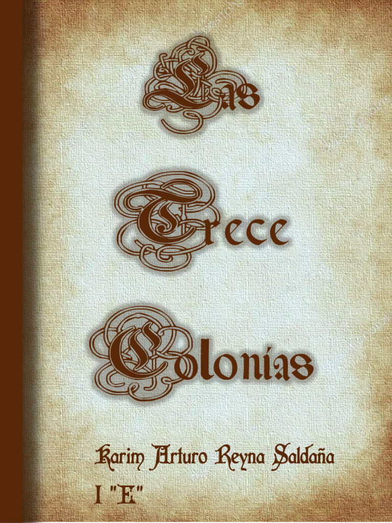Historia de las Trece Colonias | PDF | George Washington | Trece colonias