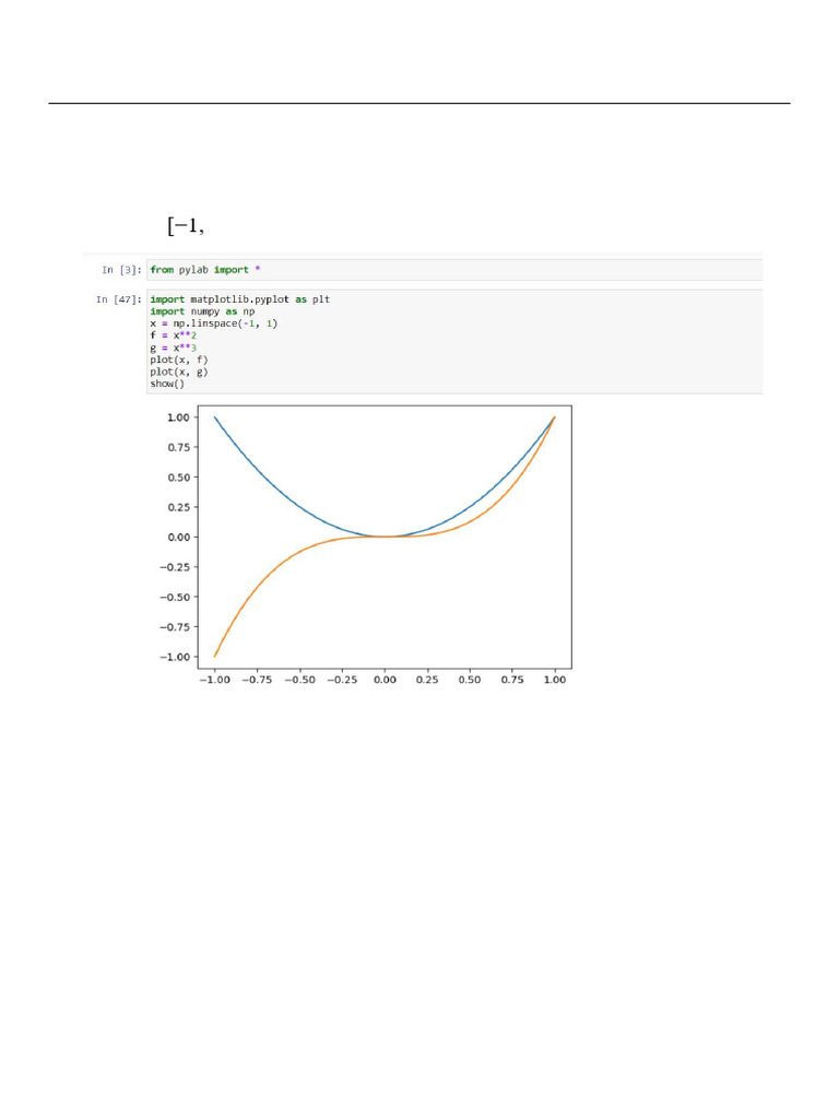 Python 2D Graph Plotting Guide | PDF