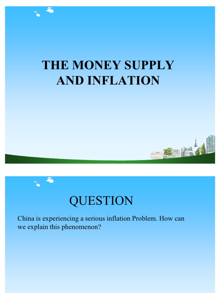 The Money Supply and Inflation PPT at Bec Doms | PDF | Money Supply ...