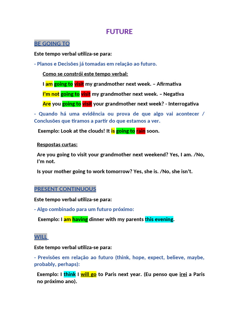 Future - Rules | PDF