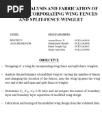 Understanding Wing Fences in Aviation | PDF | Lift (Force) | Boundary Layer