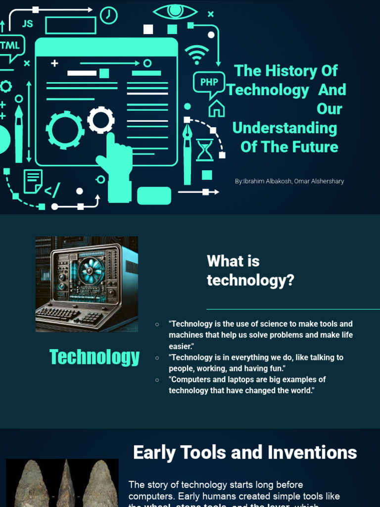 The History of Technology and Our Understanding of The Future | PDF ...