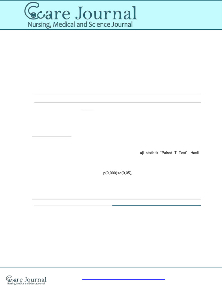 Gambaran Hasil Pengukuran Tekanan Darah Antara Posisi Klien Duduk Dengan Berbaring Di Desa ...