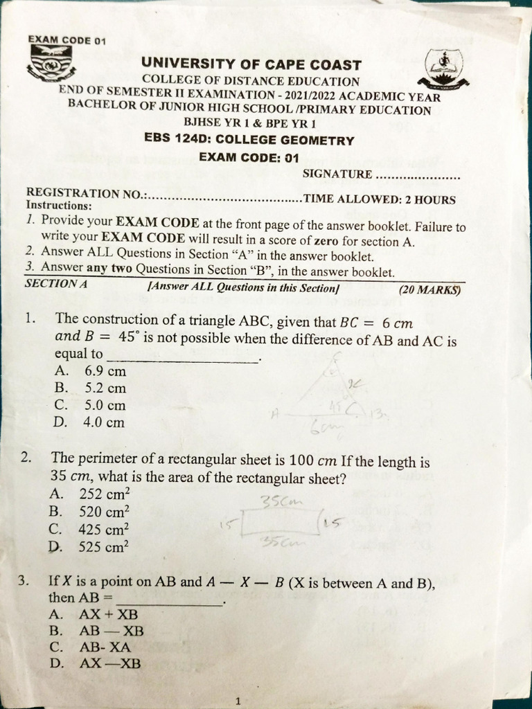 College Geometry | PDF