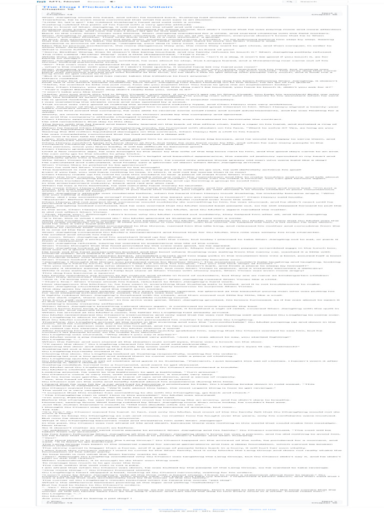 Read The Dog I Picked Up Is The Villain Chapter 15 English MTL - MTL Novel | PDF