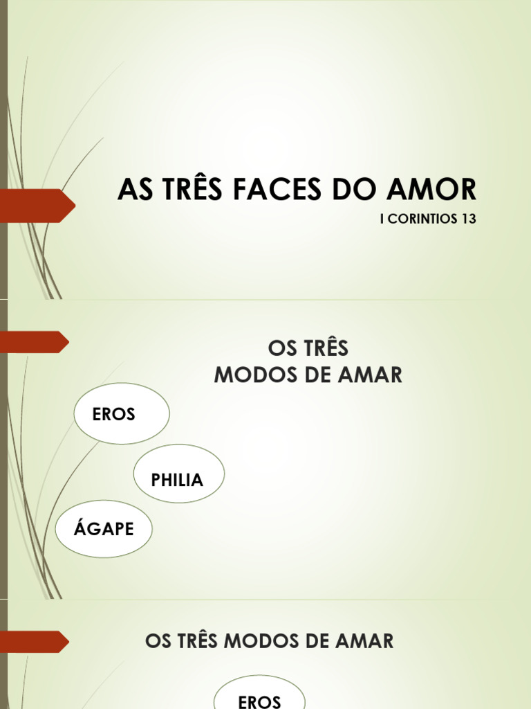 As Três Faces Do Amor | PDF