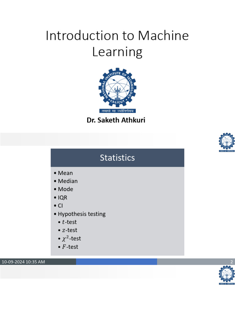 ML - Introduction - Linear Regression - Regularization | PDF | Errors And Residuals | Machine ...
