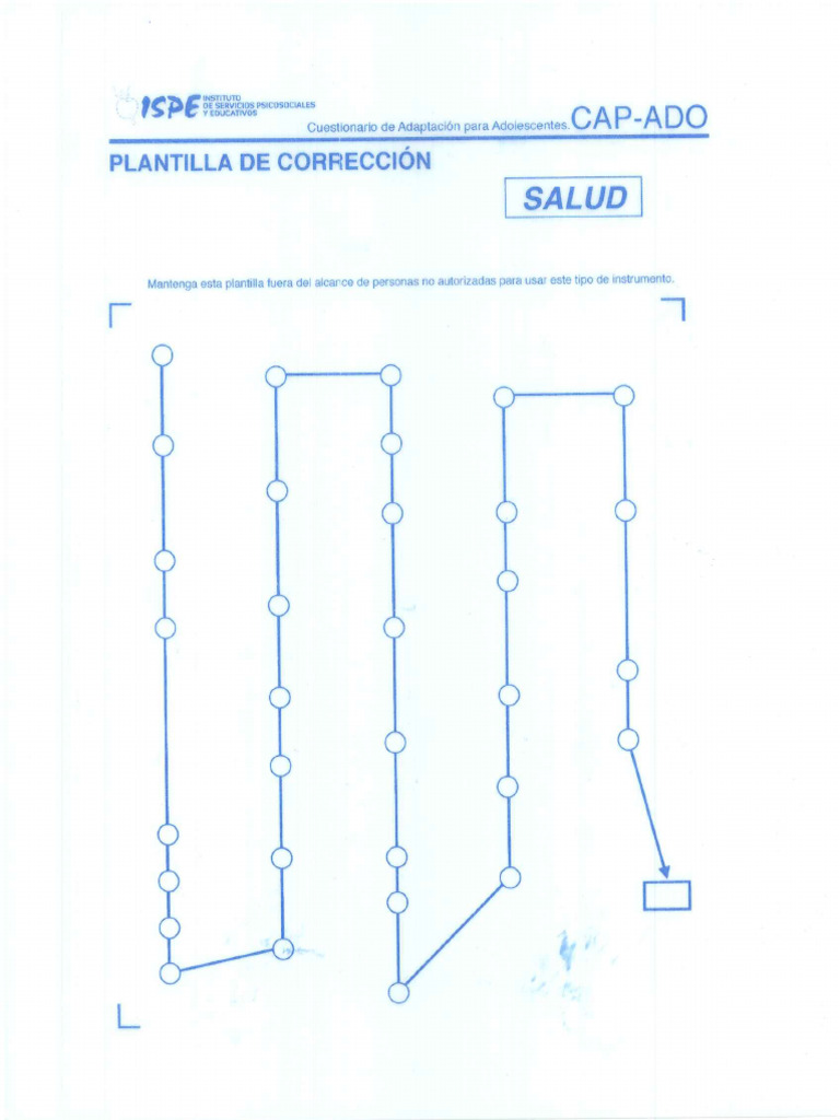 Plantillas Del CAP ADO Más La Hoja de Respuesta | PDF