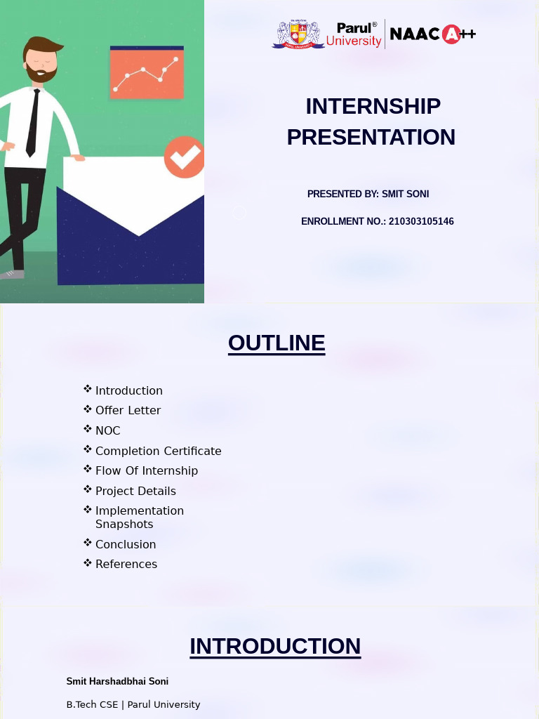 Internship Presentation | PDF | Http Cookie | Computing