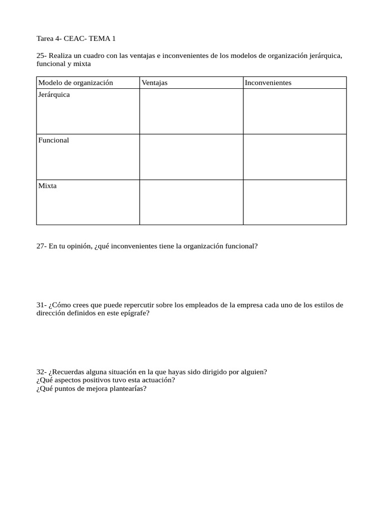 Tarea 4 - CAC - Tema 1 | PDF