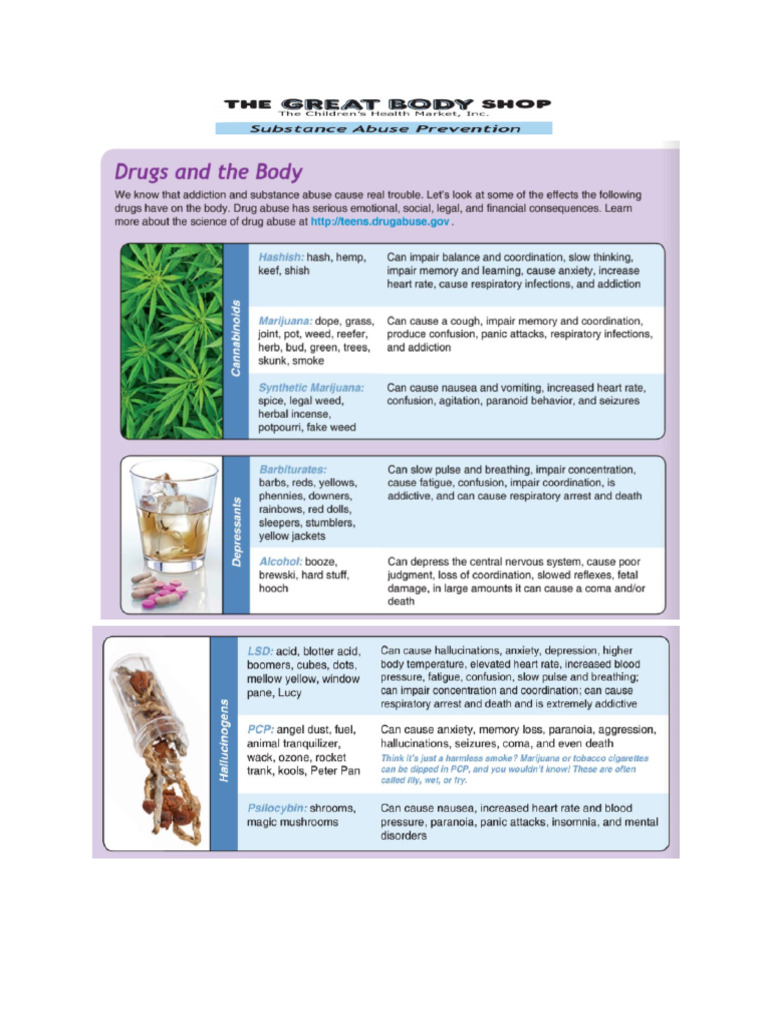 Drug Classification Info | PDF
