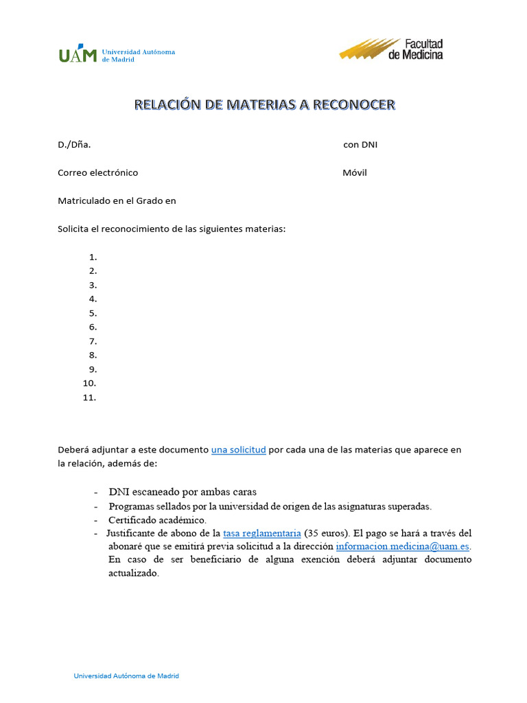 Relaci n_materias_reconocimientos | PDF