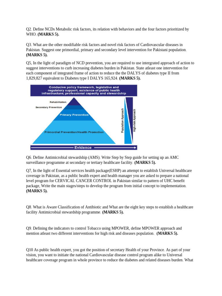 Final Pool Part 1 | PDF | Non Communicable Disease | Medical Specialties