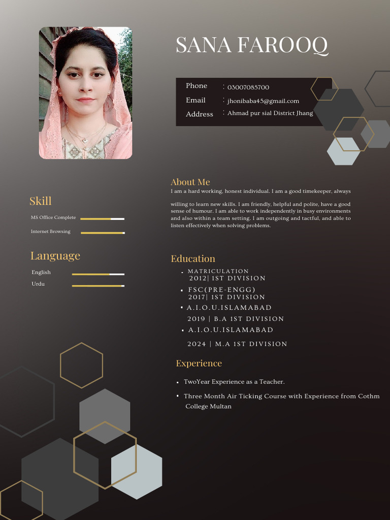 Black Gradient Professional Digital Marketing Resume (2).PDF | PDF