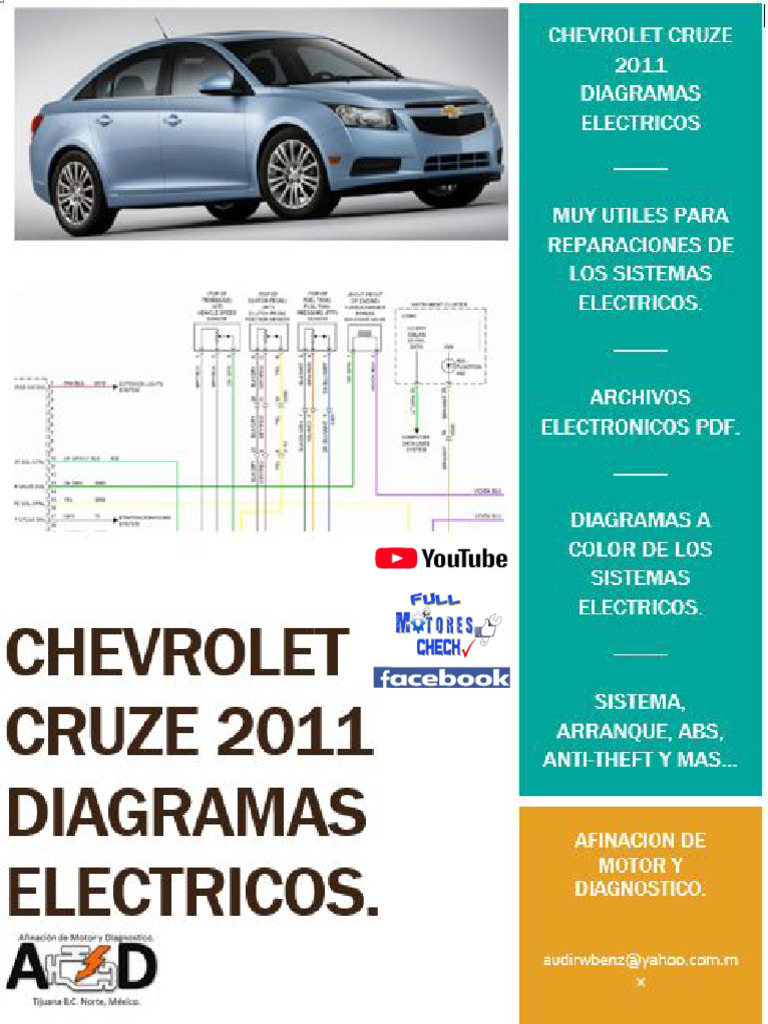 Chevrolet Cruze 2011 Diagramas | PDF | Car | General Motors Marques