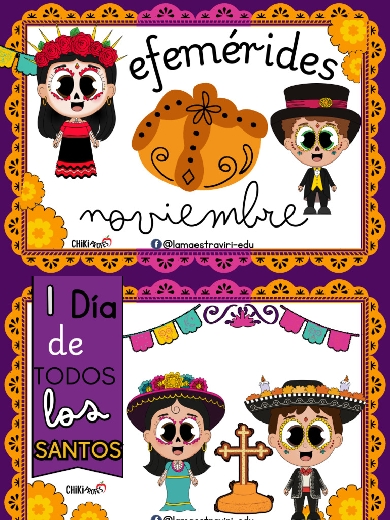 Fechas conmemorativas de noviembre | PDF