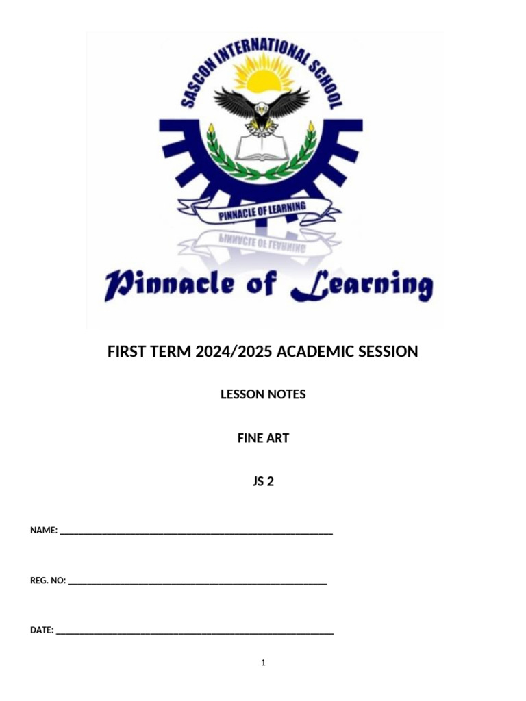 FINE ART JS2 | PDF | Color | Drawing