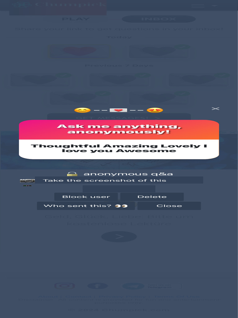 Anonymous Q&A for Social Media | PDF