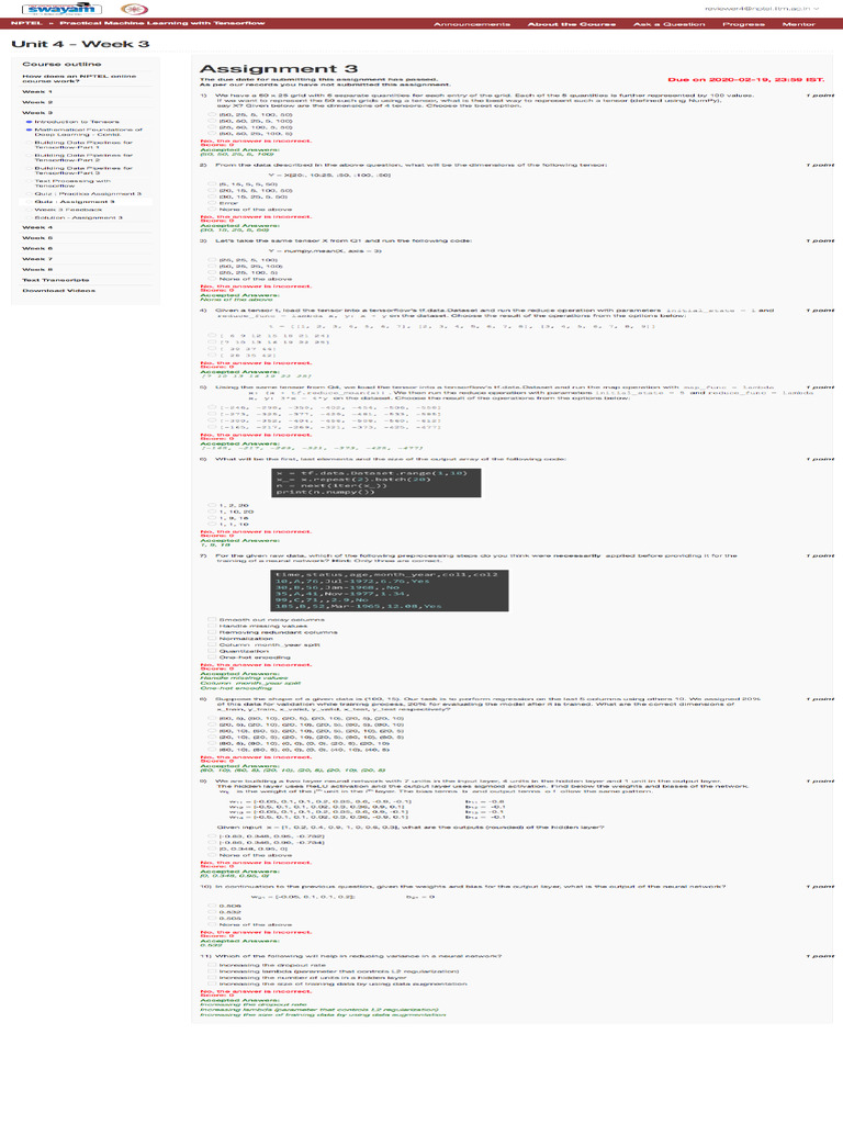 Noc20 Cs44 Assigment 3 | PDF