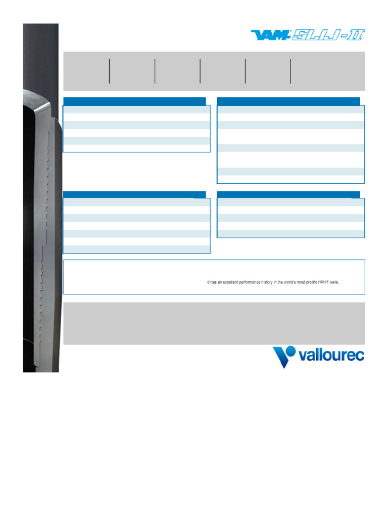 CDS 7.000 32.00lb 95 KSI SS VAM® +SLIJ-II Alt+Drift+6.000 87.5 | PDF ...