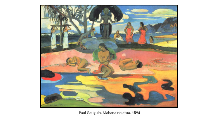 Paul Gauguin. Mahana...1894 | PDF