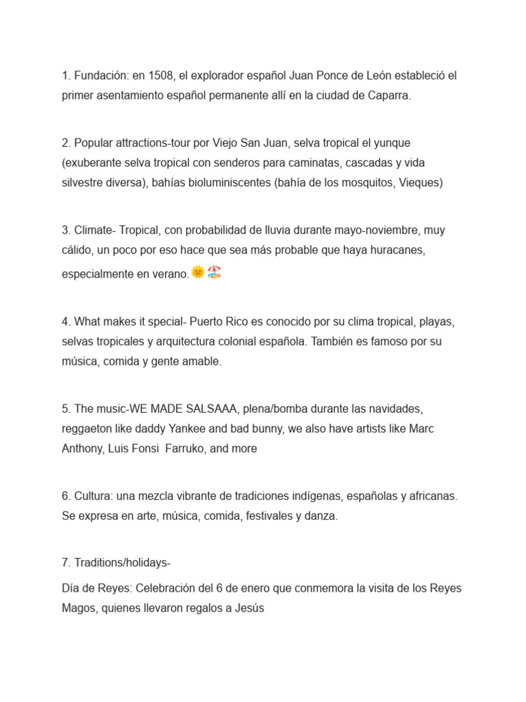 Puerto Rico speech | PDF