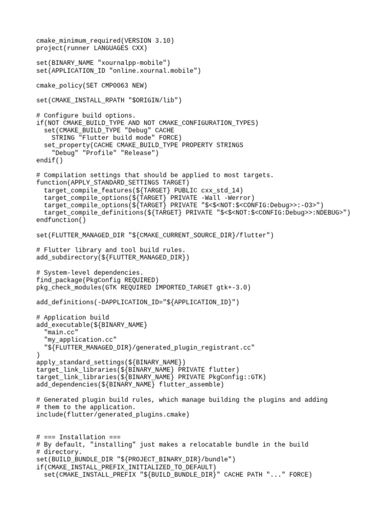 CMakeLists | PDF | Computer Engineering | Computer Science