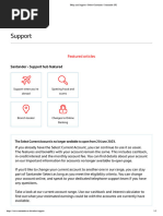 Santander Edge Student Current Account - Santander UK | PDF ...
