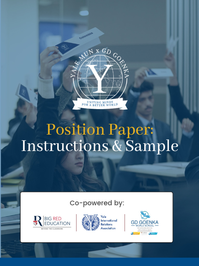 Model UN Position Paper Guide | PDF | Gender Studies | Gender Equality