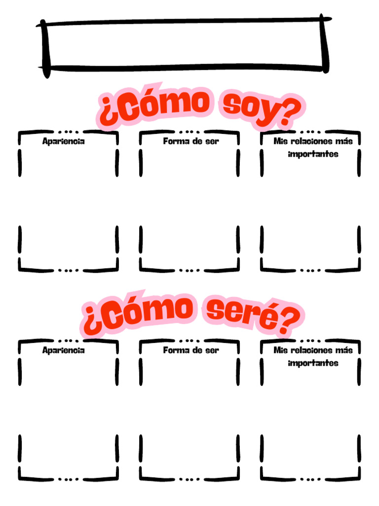 ¿Cómo Soy | PDF