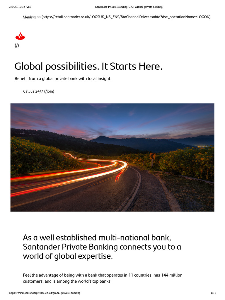 Santander Private Banking UK - Global Private Banking | PDF | Banks ...