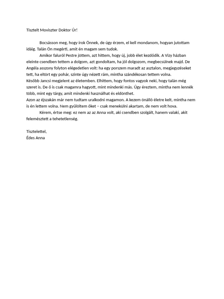 Edes Anna | PDF