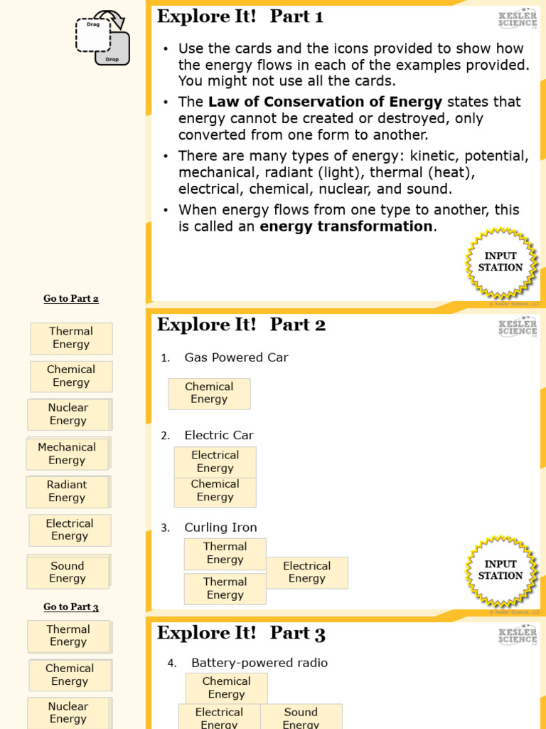 INB Explore It Energy Transformations | PDF | Metrology | Physical Sciences