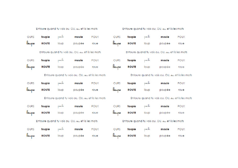 Fiche Annexe 1 | PDF