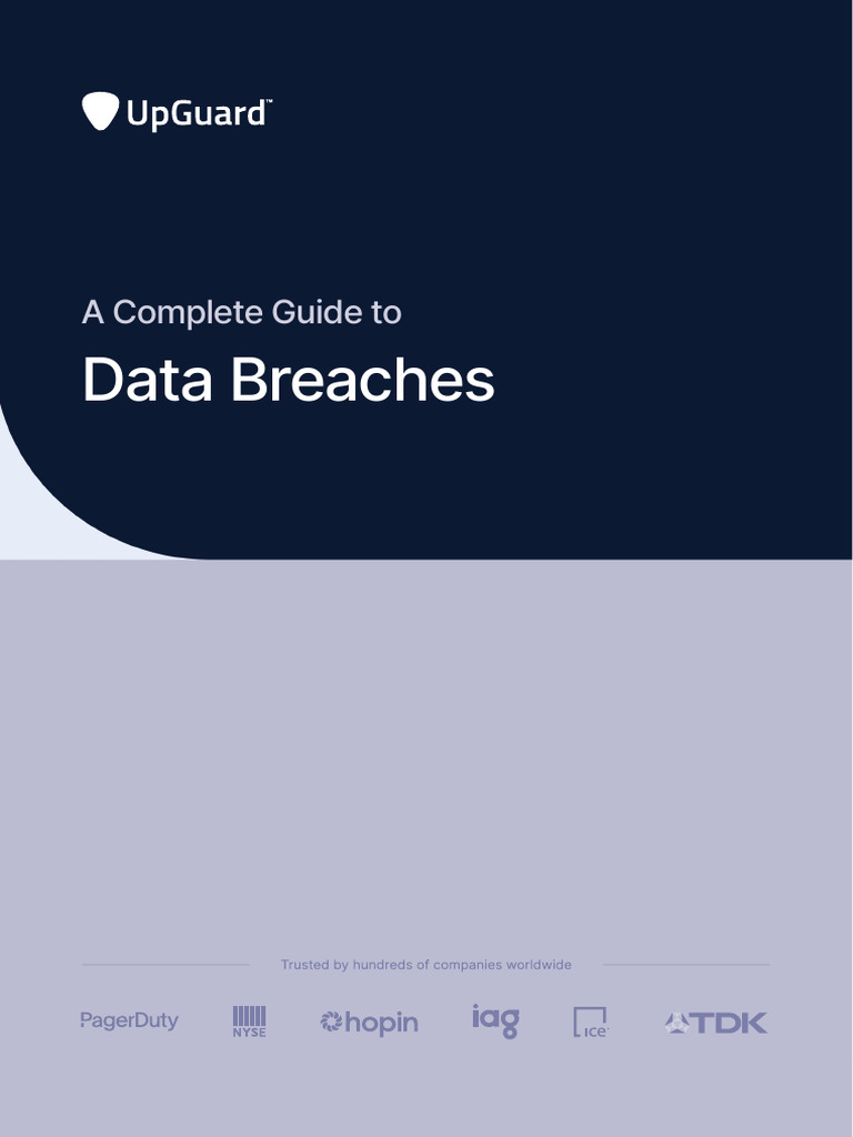 eBook - A Complete Guide to Data Breaches | PDF