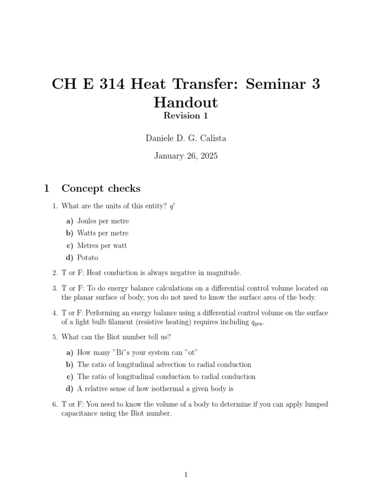 Heat Transfer Concepts and Examples | PDF | Thermal Conduction | Heat