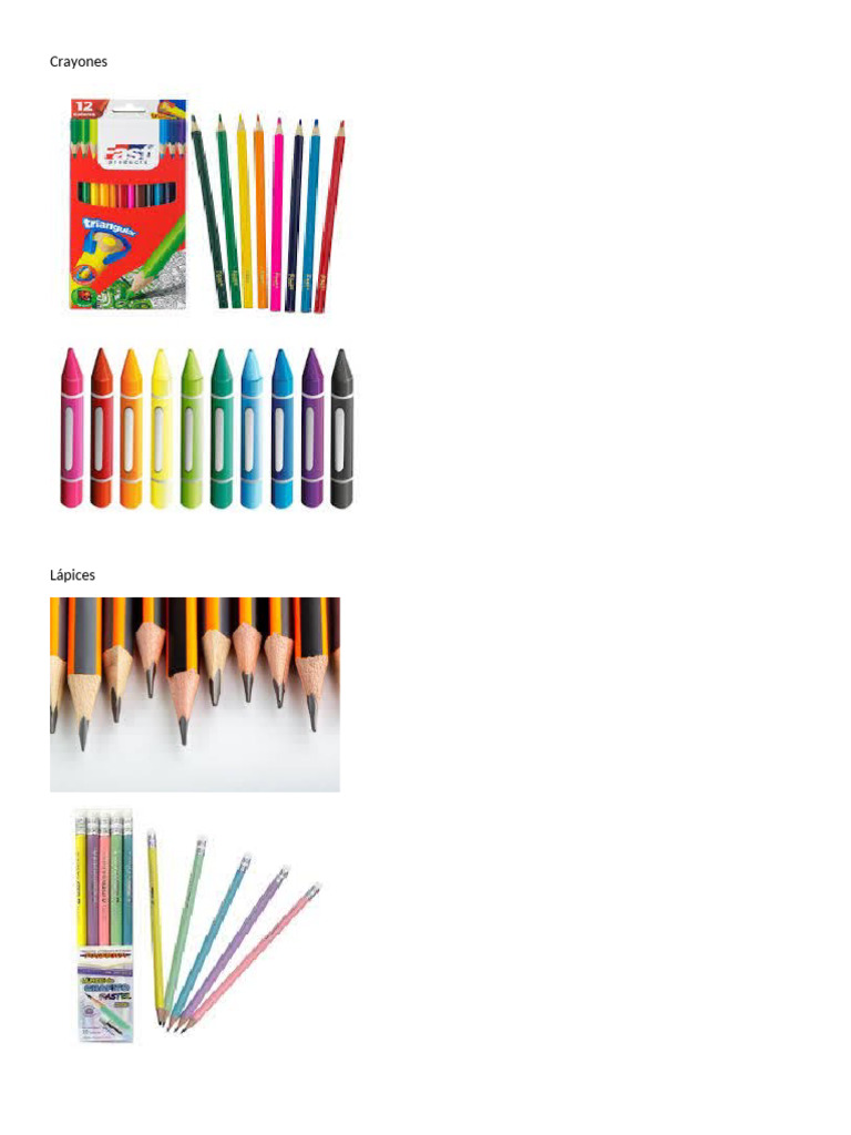 Crayones | PDF