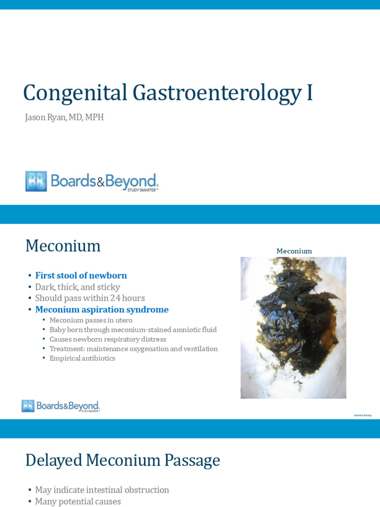 Congenital Gastroenterology I Atf | PDF | Rectum | Gastrointestinal Tract