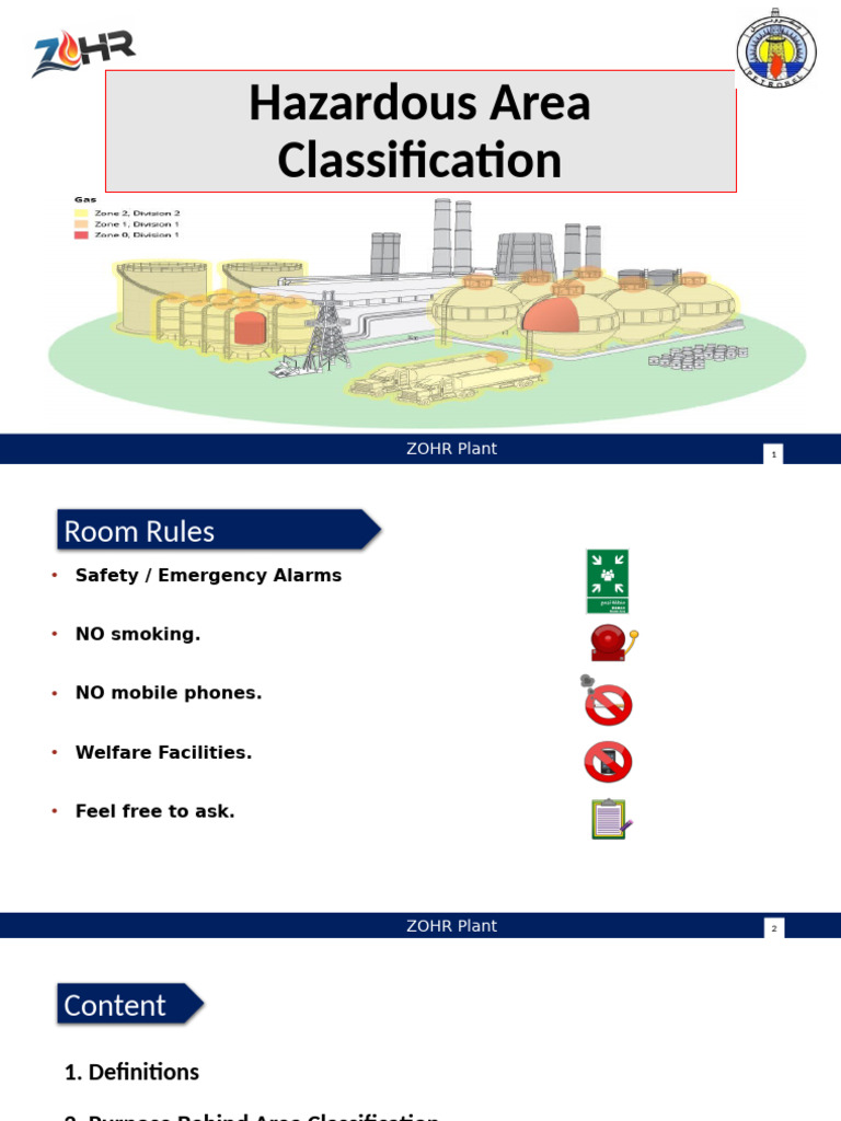 Hazardous Area Classification | PDF | Safety | Gases