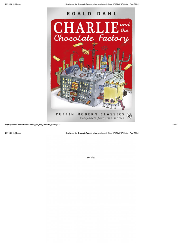 Charlie and the Chocolate Factory PDF | PDF | Chocolate | Theobroma