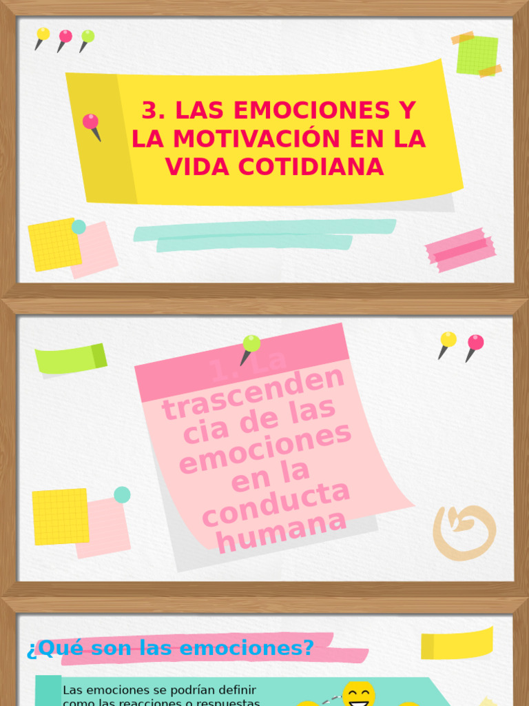 Las Emociones | PDF | Las emociones | Motivacional