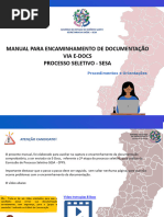 Tutorial - Envio de Documentos - Sistema Edocs | PDF