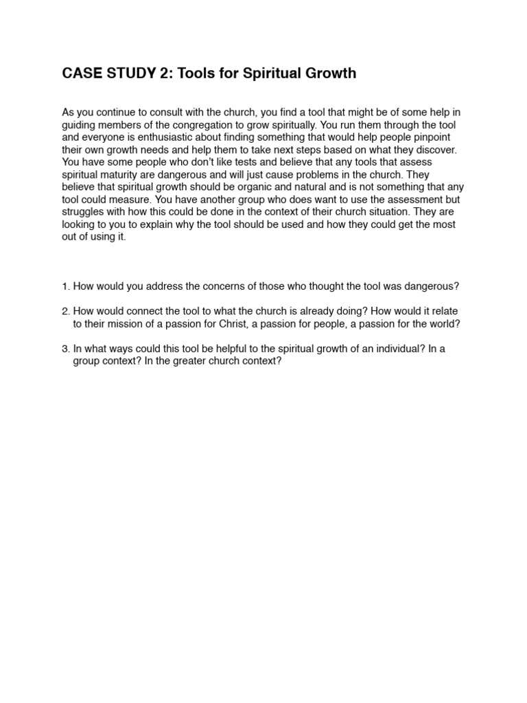 Case Study Session 2 | PDF