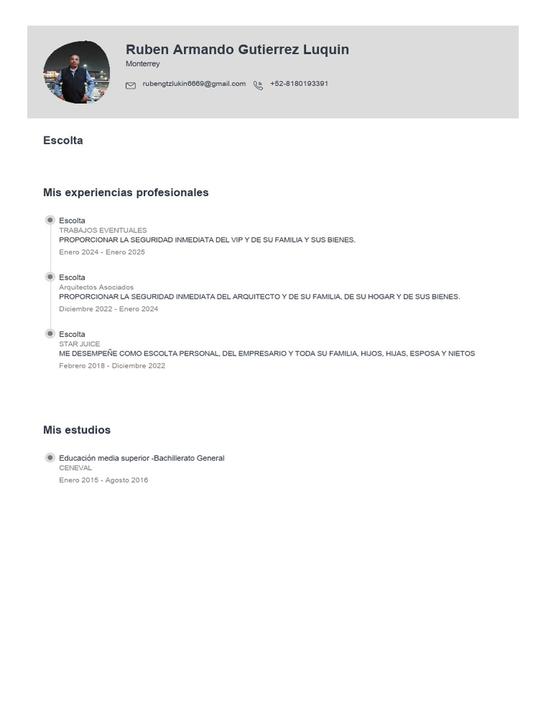 Ruben Armando Gutierrez Luquin | PDF